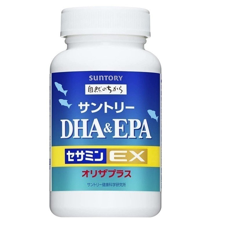 SUNTORY SESAMIN EX suntory royal jelly 三得利SUNTORY魚油DHA＆EPA skin ...