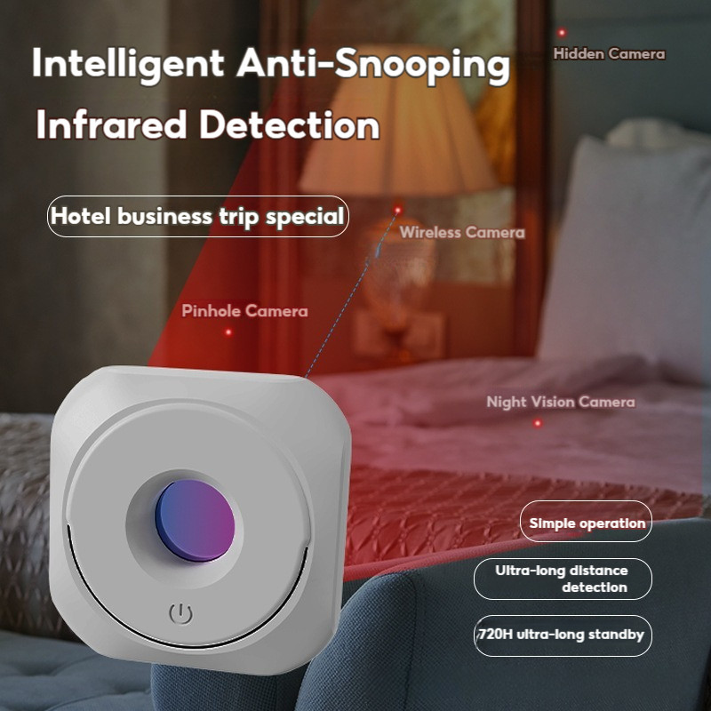 Anti Spy Hidden Camera Detector Portable Lnfrared Detection Security Protection For Hotel Locker