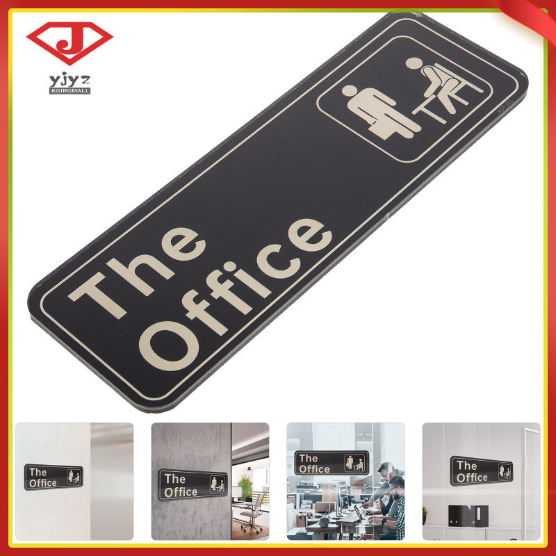 Office Room Doorplate Self-adhesive Office Door Sign Acrylic Office ...