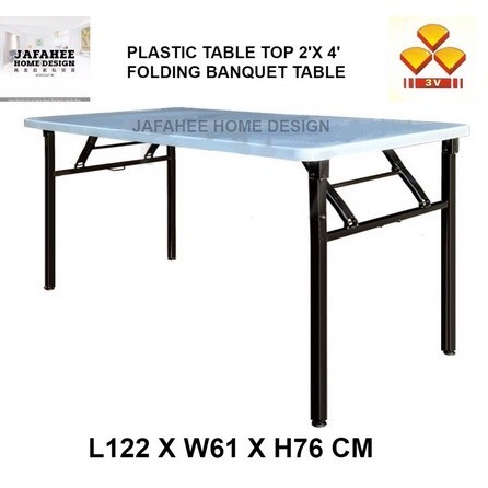 【JFT】 3V Folding Banquet Table / Foldable Table / Catering Table ...