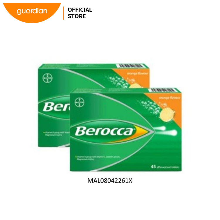 Berocca Effervescent Orange (45's x 2) | Shopee Malaysia