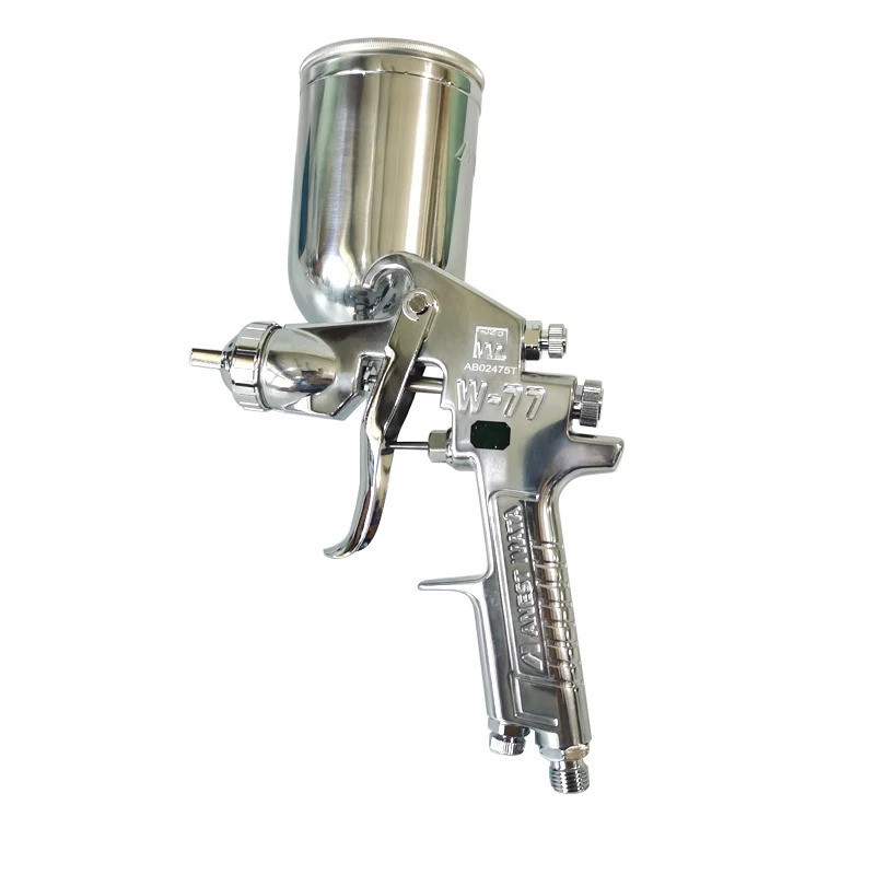 Original Authentic Iwata W-77 Spray Gun Pneumatic Primer Spray Gun Side ...