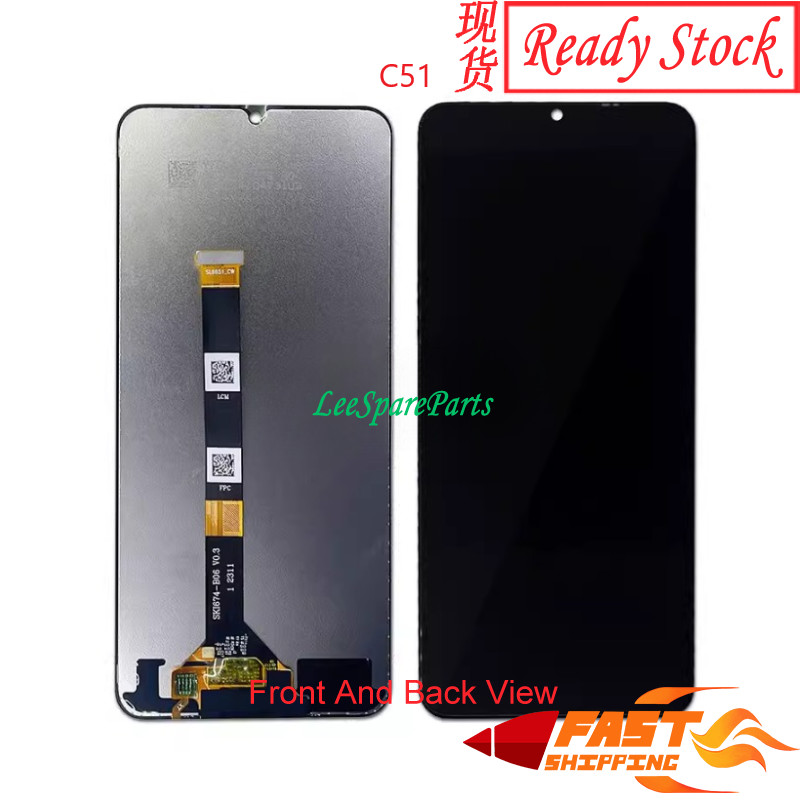 OPPO Realme C51 / C53 / C55 Full Set LCD Display Touch Screen Digitizer For Replacement | Shopee ...