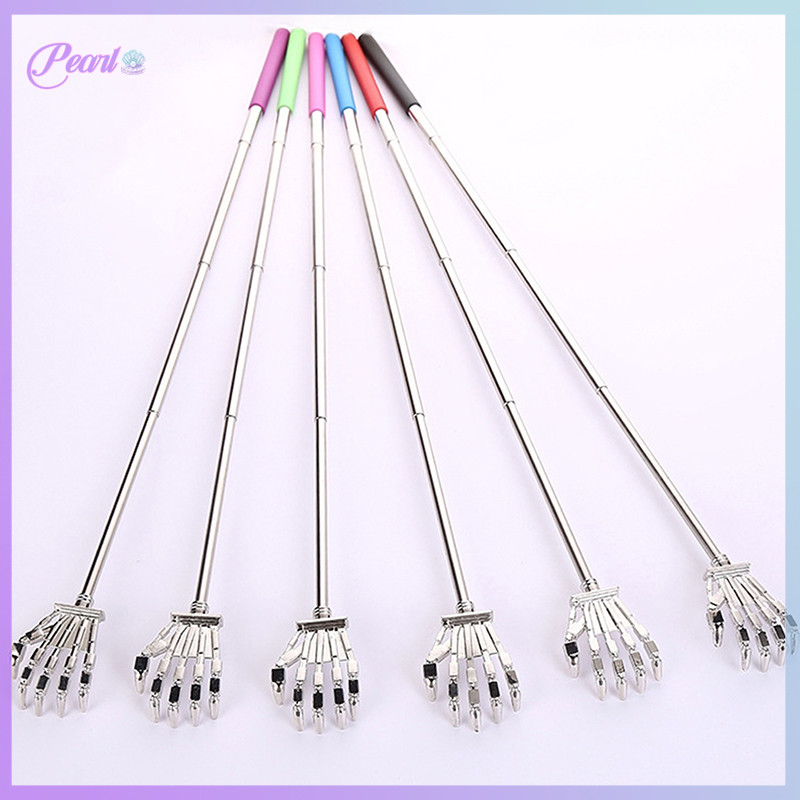 New Stainless Steel Back Scratcher Telescopic Machine Hand Metal Back ...