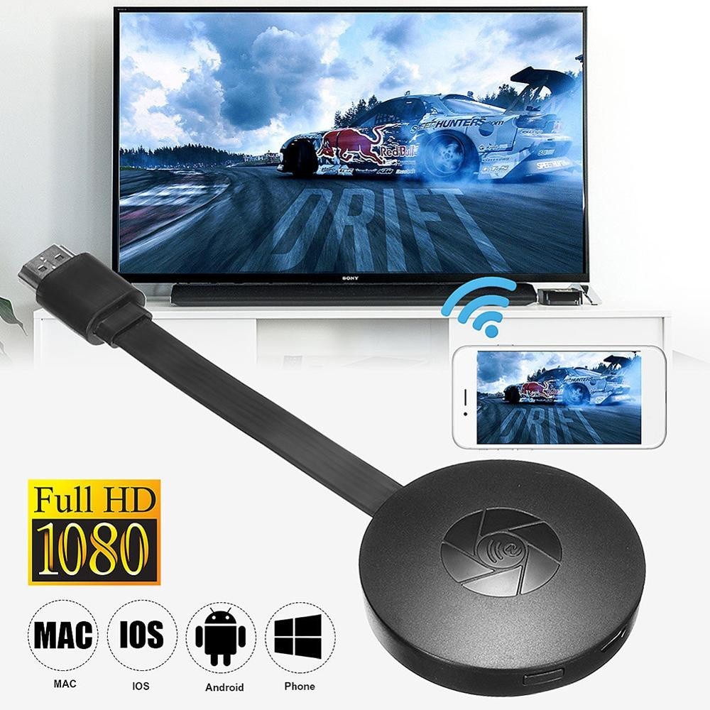 2024NEW Chromecast G2 TV Streaming Mirascreen Wireless Miracast Google ...