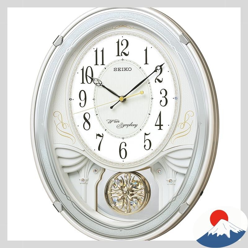 Seiko Clock Melody Wall Clock Radio Analog Triple Selection Melody ...