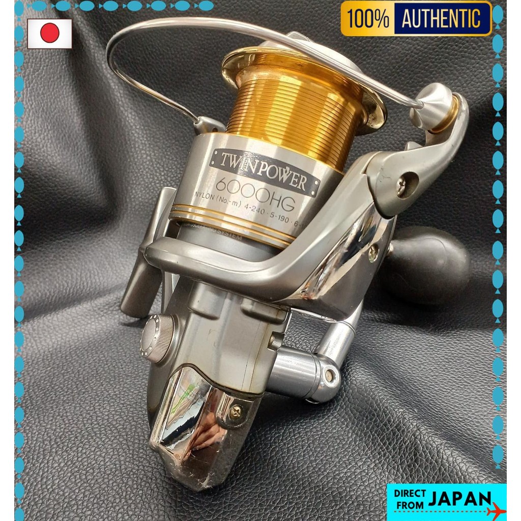 Shimano 02 TWINPOWER 6000HG spinning reel [Preloved/Direct from JPN ...