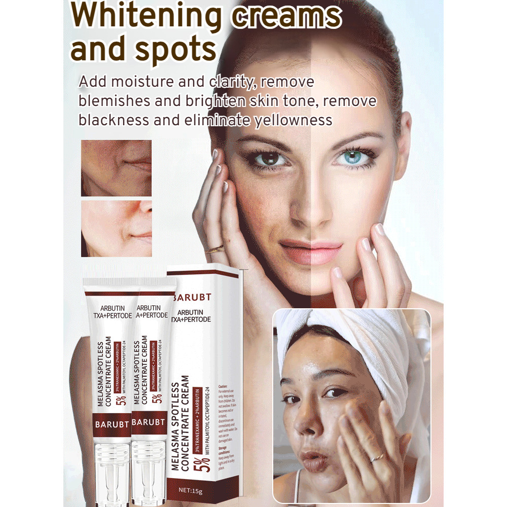 【1/2/3PCS】Brightening Whitening Spot Lightening Cream Concentrate(15g ...