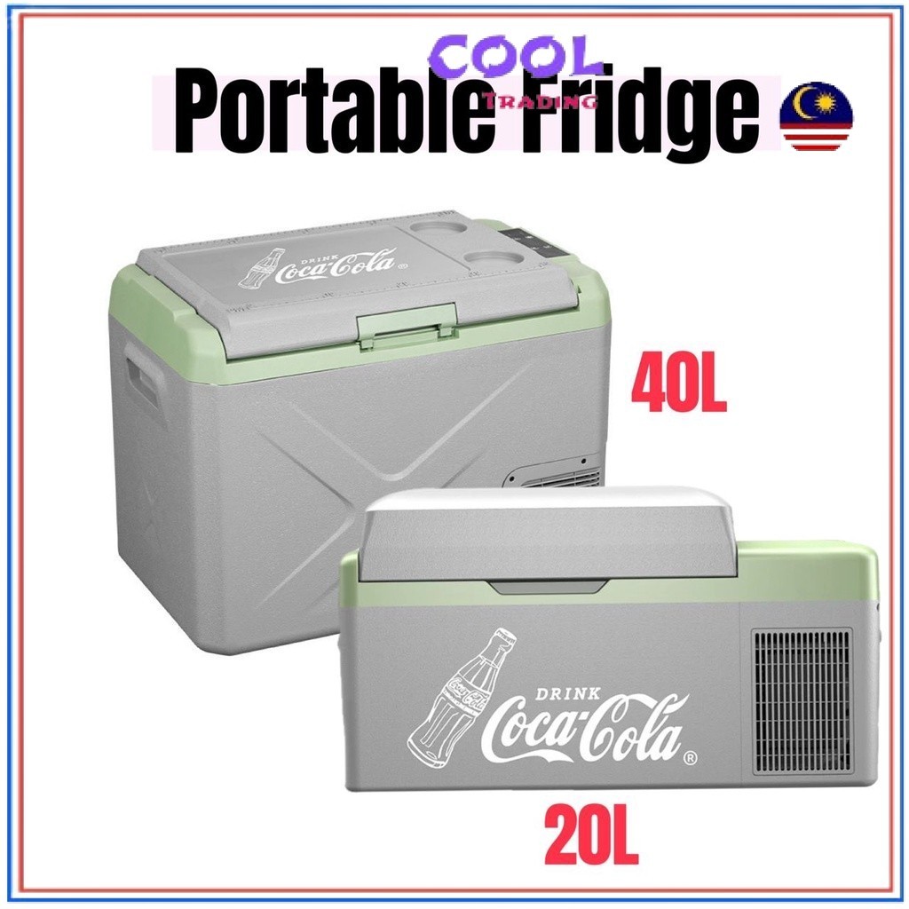 P 20 L Portable Coca-Cola Car Compressor Refrigerator Home Dual-Use ...