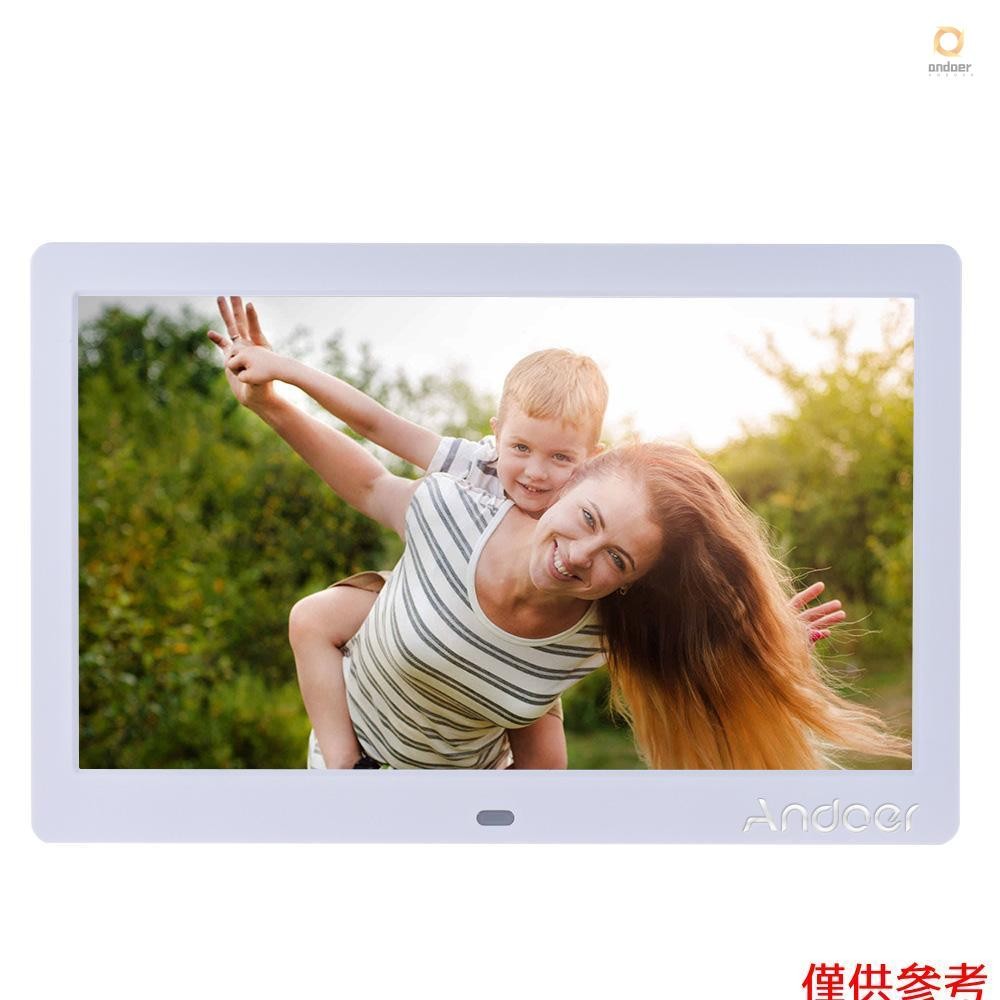 Andoer 10 Inch Wide LCD Screen Digital Photo Frame 1024 * 600 High ...