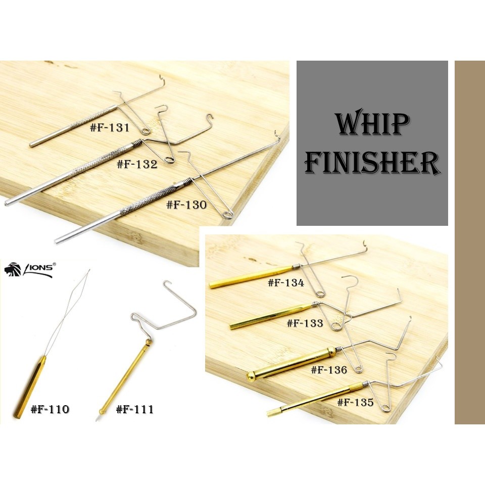 LIONS FLY FISHING Tying Tool, Whip Thread Finisher, Brass Bobbin ...