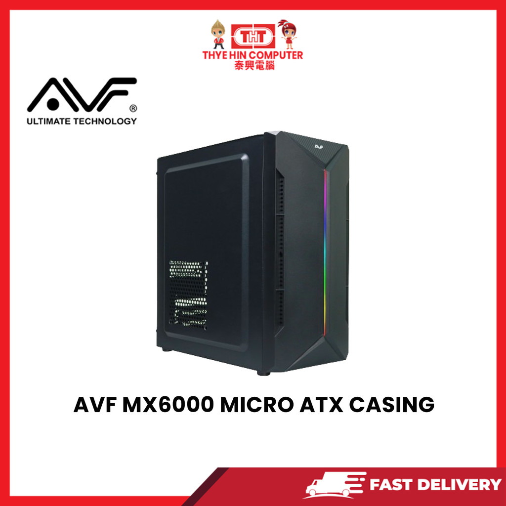 AVF MX6000 MICRO ATX CASING (USB3.0) | Shopee Malaysia
