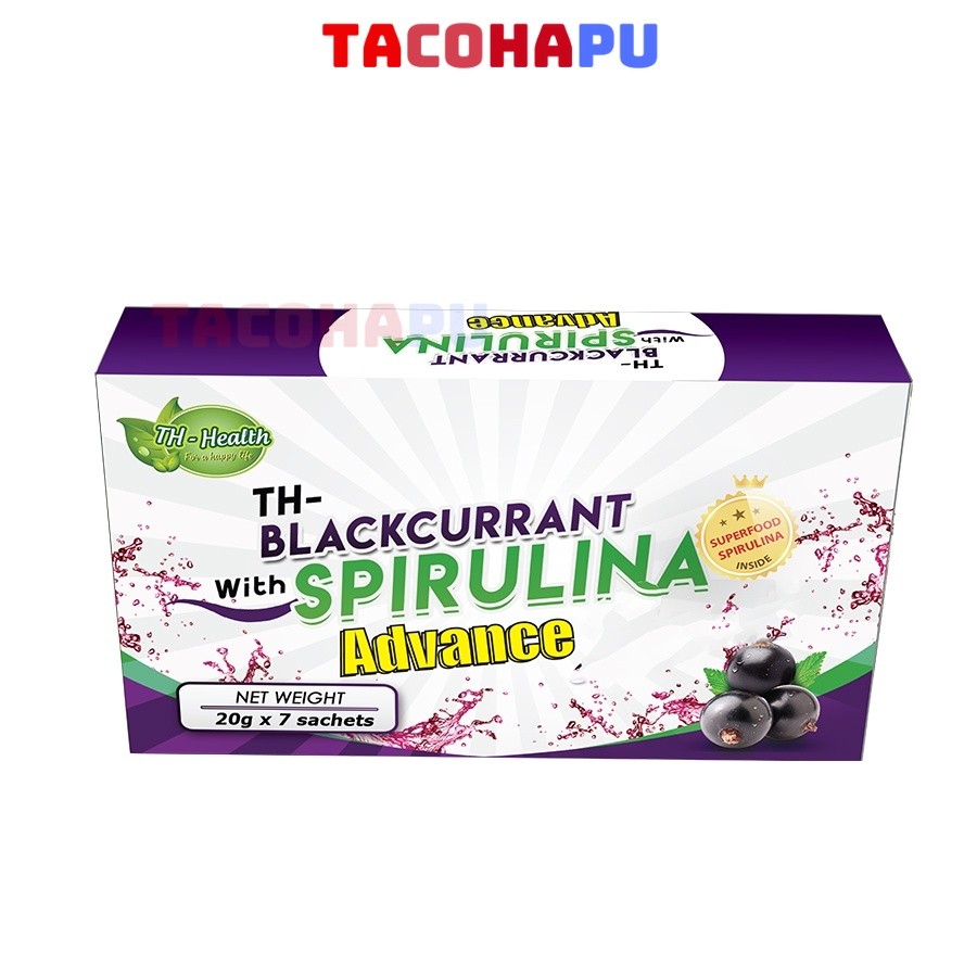 Health protection food TH-Blackcurrant with Spirulina Advance - Box of ...
