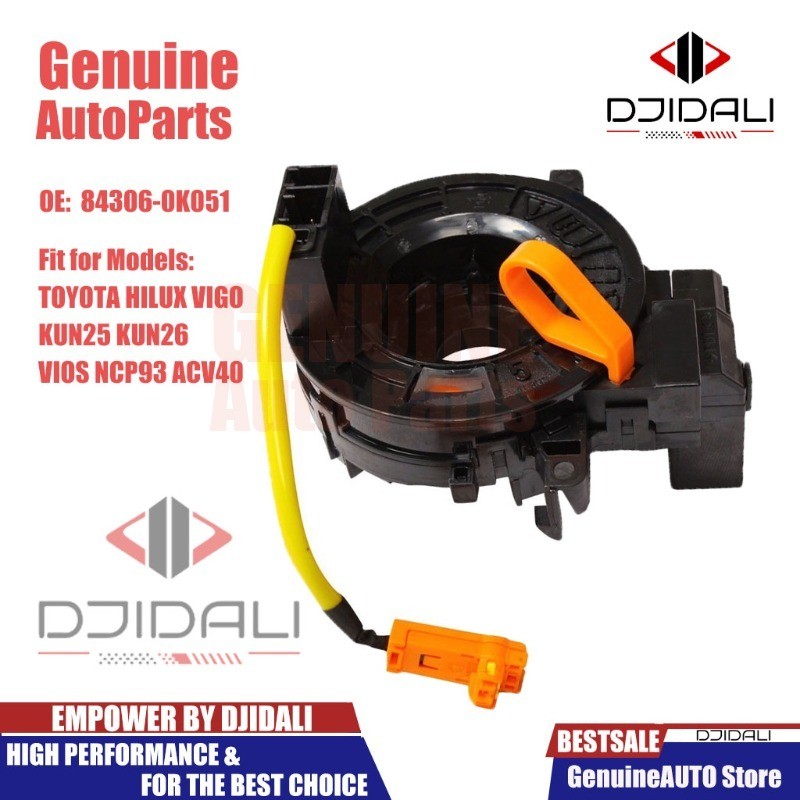 84306-0K051 TOYOTA HILUX VIGO KUN25 KUN26 VIOS NCP93 ACV40 CLOCK SPRING ...