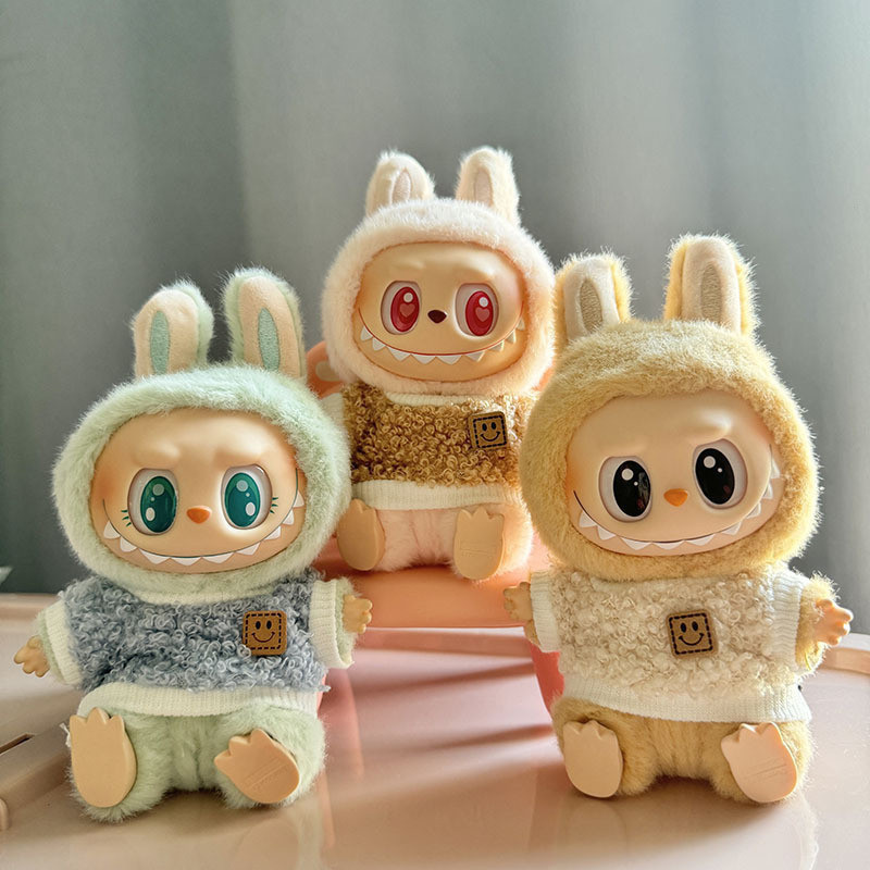 Labubu V2 V1 Cute Doll Clothes 17cm Labu Doll Clothes Fashion Cute ...