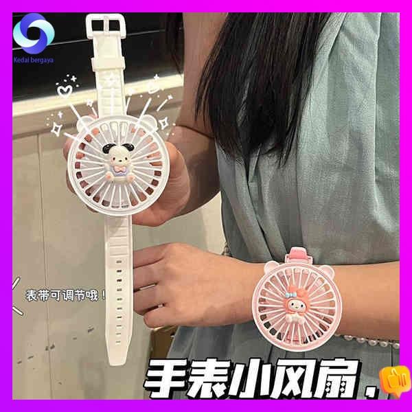 goojodoq mini fan for student goojodoq fan Kipas jam tangan mini mudah ...