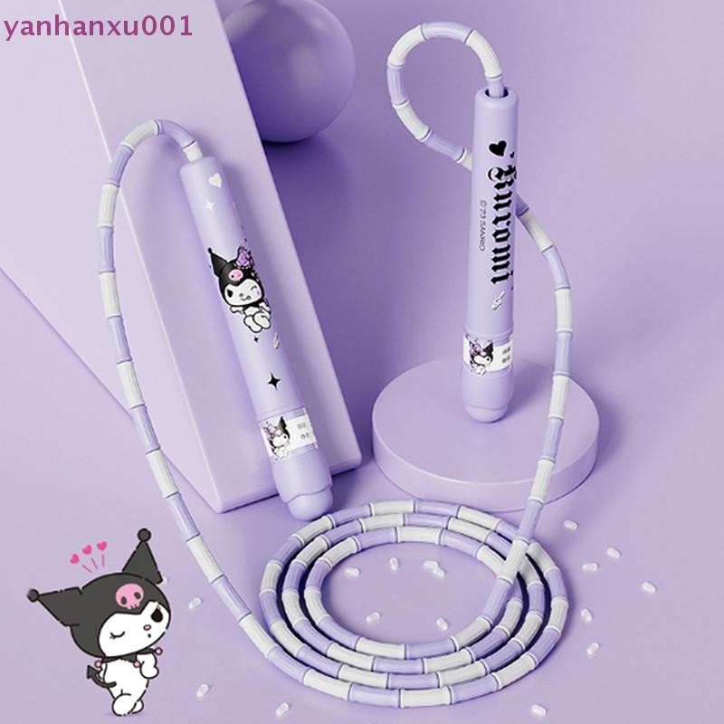 [YAN] Original Hello Kitty Sanrio Kuromi Bamboo Knot Jump Rope Child ...