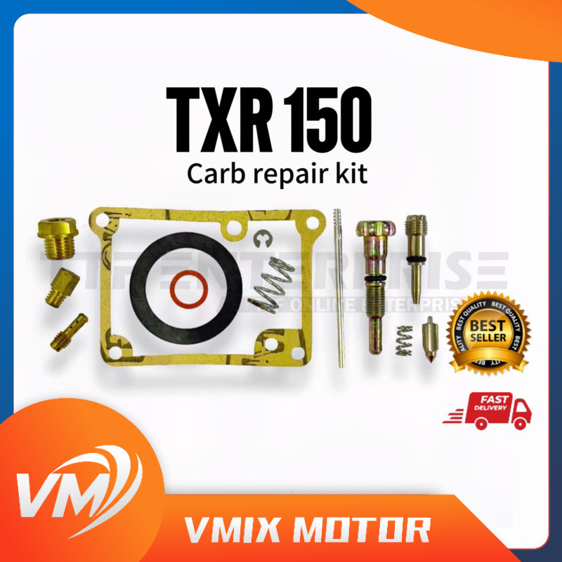 SUZUKI TXR150 CARB REPAIR KIT (A) CARBURETOR KIT SET PANTHER TXR 150 ...