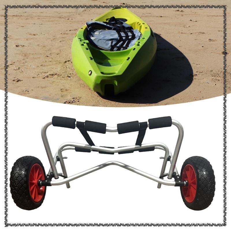 [MCA] Foldable Kayak Trolley Aluminum Kayak Hardware Canoe Cart Boat ...