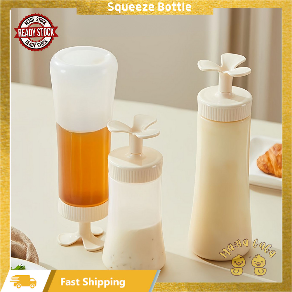 Plastic Squeezer Bottles Refillable Dispenser Condiment Squeeze Bottle ...