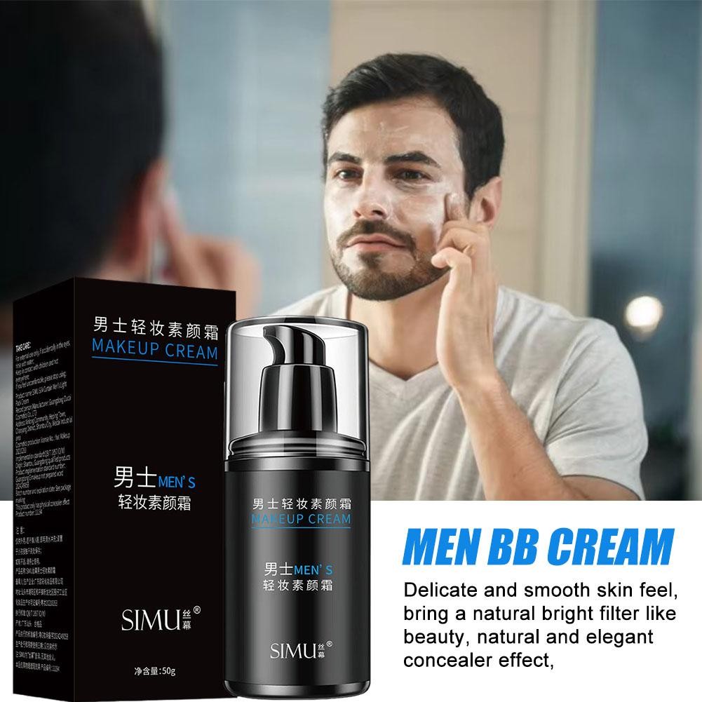 Mens Skin Tone-up Cream Naked Men Makeup Cream Lazy 50g Cream Cream Bb ...