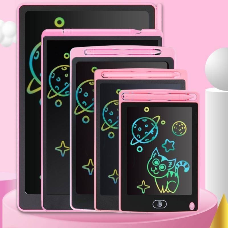 Papan tulis kanak-kanak 8.5 inci 10 inci 12 inci papan lukisan LCD ...