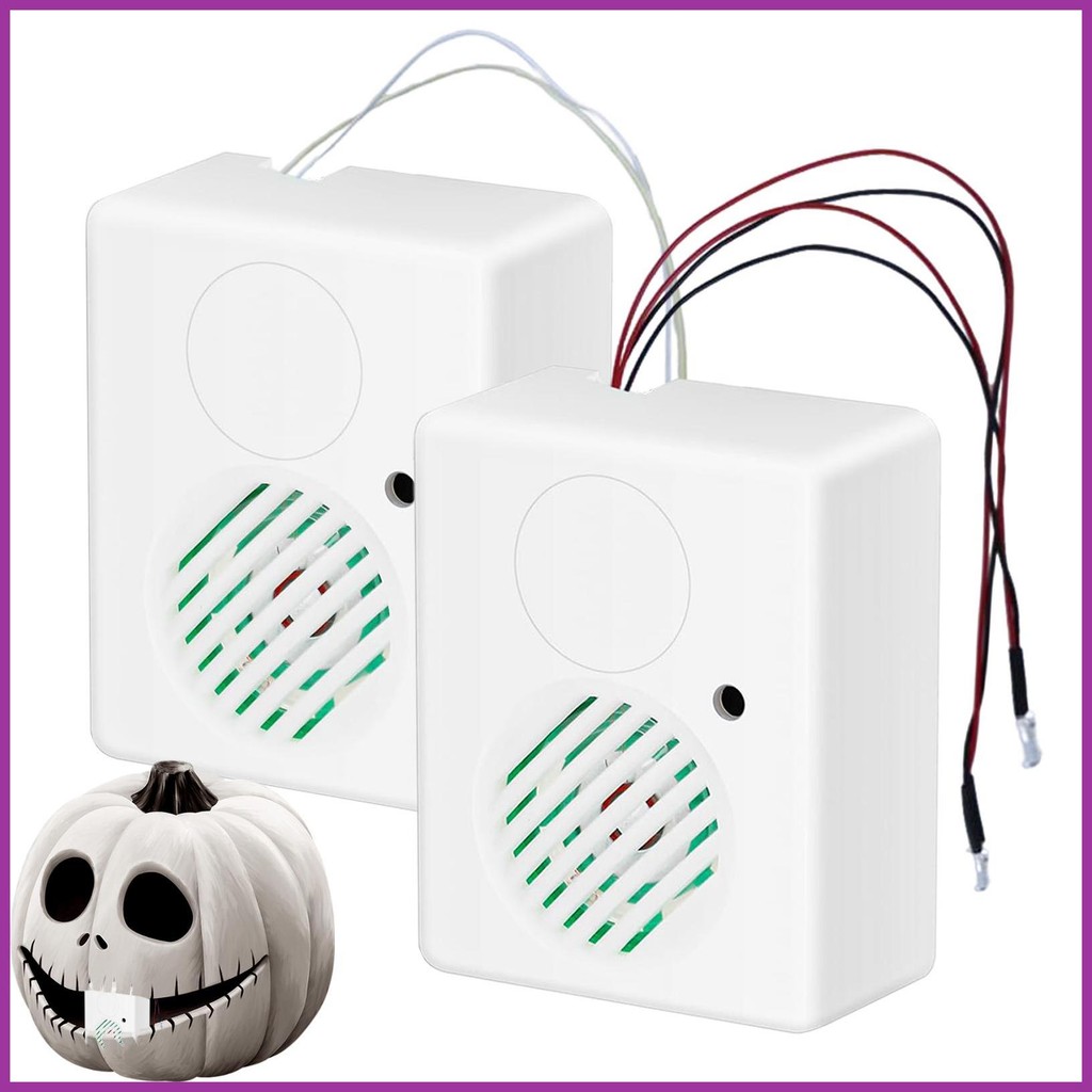 Halloween Sound Box 2X Portable Sound Sensor Halloween Scream Speaker ...