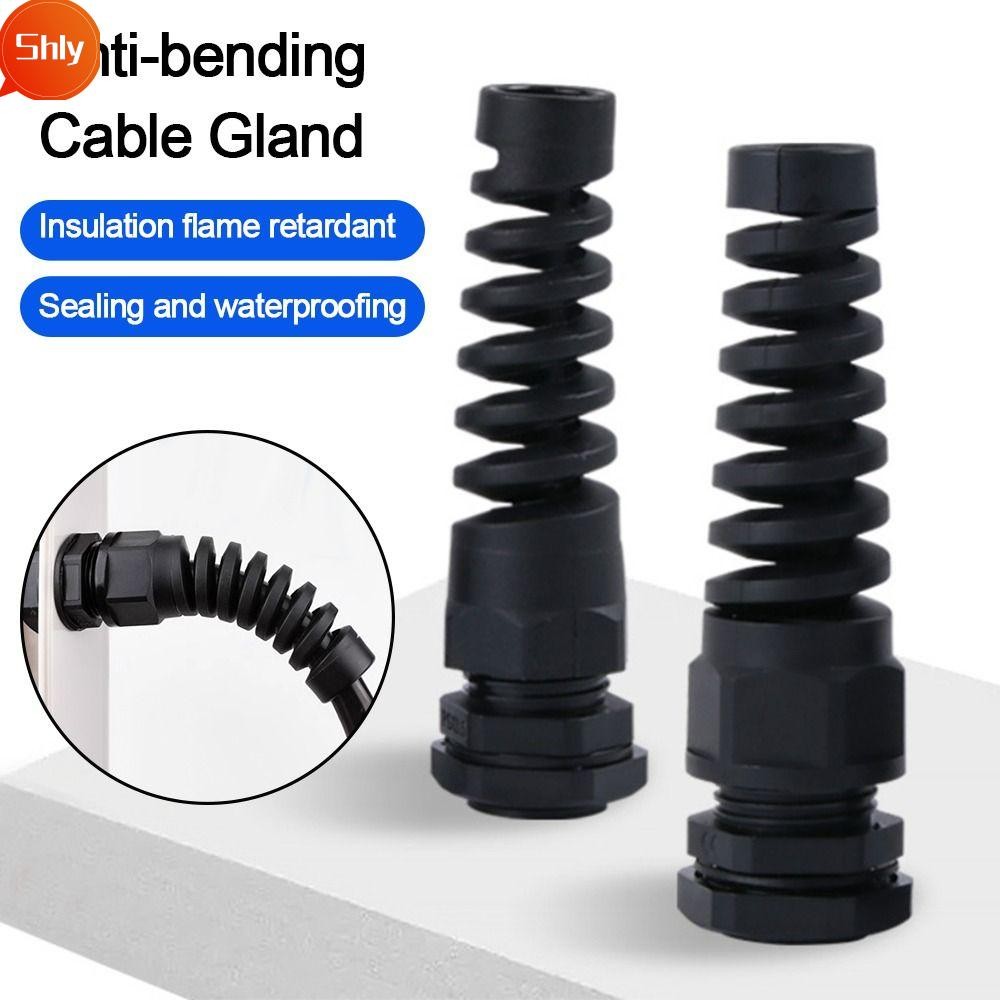 SHLY Anti-bending Cable Gland, Waterproof Nylon Torsion-proof Glands ...