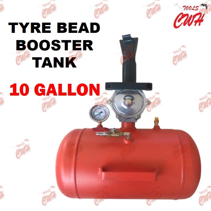 10 GALLON (38L) TYRE BEAD BOOSTER TANK TUBELESS TYRE WHEEL AIR ...