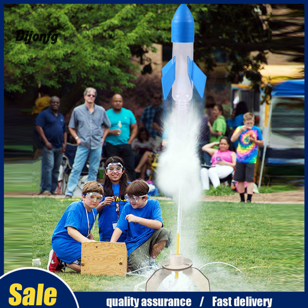 Dj Rocket Model with Wooden Tail Rocket Launcher Kit Fun Rocket ...