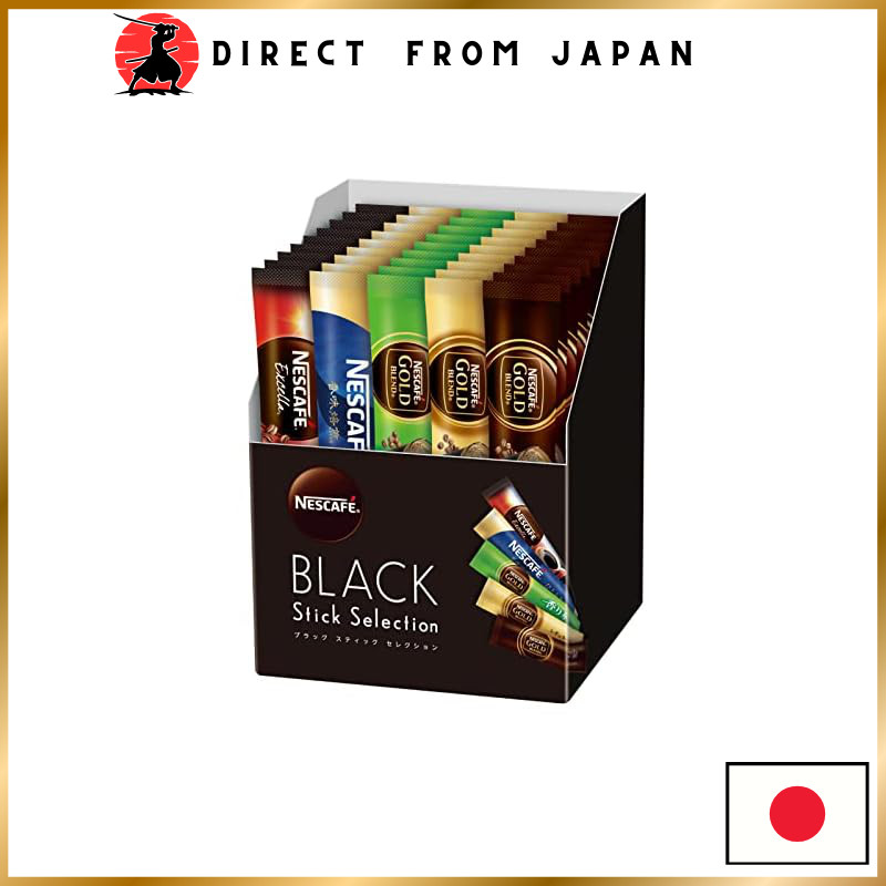 Nescafé Stick Black Selection 45 sticks box[Taste Comparison]【 5 Types ...