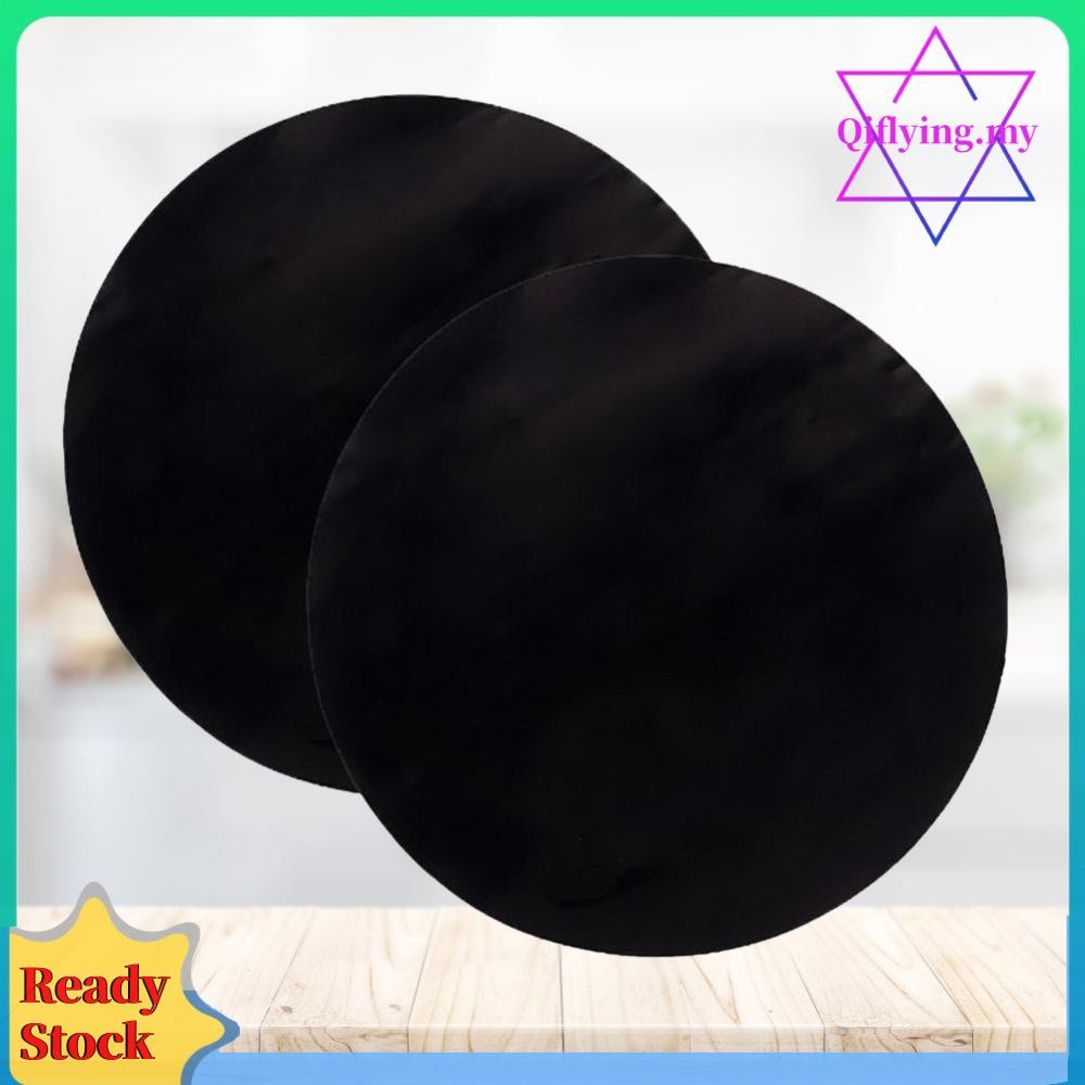 Professional Twin Pack Pan Mat Non-stick Round Pan Liner Sheet Tool ...