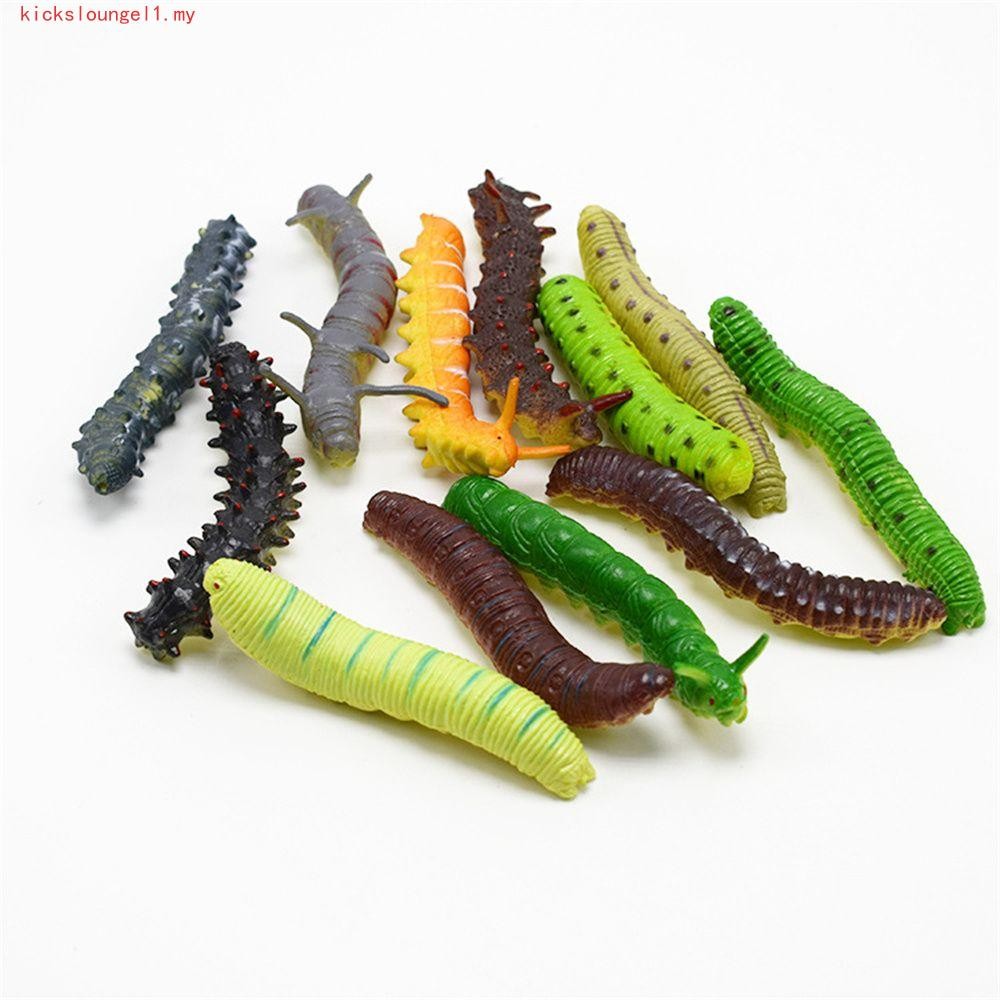 KICKSLOUNGEL Twisty Worm Toy Kids Toys Kid Gift Realistic Fake ...