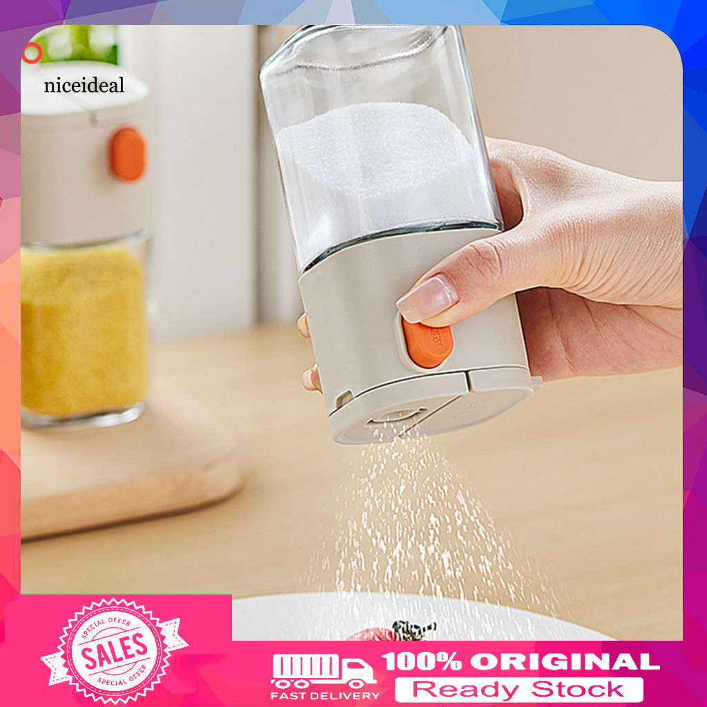 [Nice] Salt Measuring Dispenser Sealed Salt Container 180ml Salt and ...