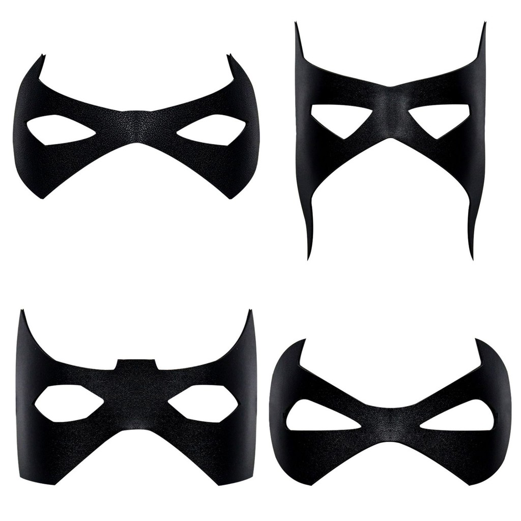 Halloween Leather Nightwing Eye Mask cosplay Hot Sale Performance Stage ...