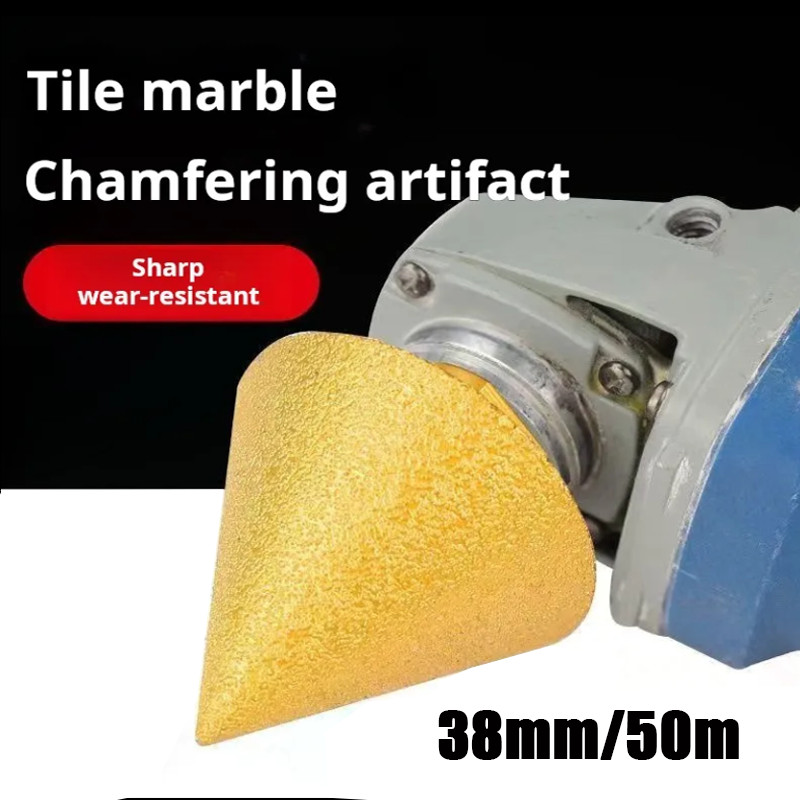 38/50mm Diamond Brazing Opening Hole Chamfering Drill Bits Grinder ...