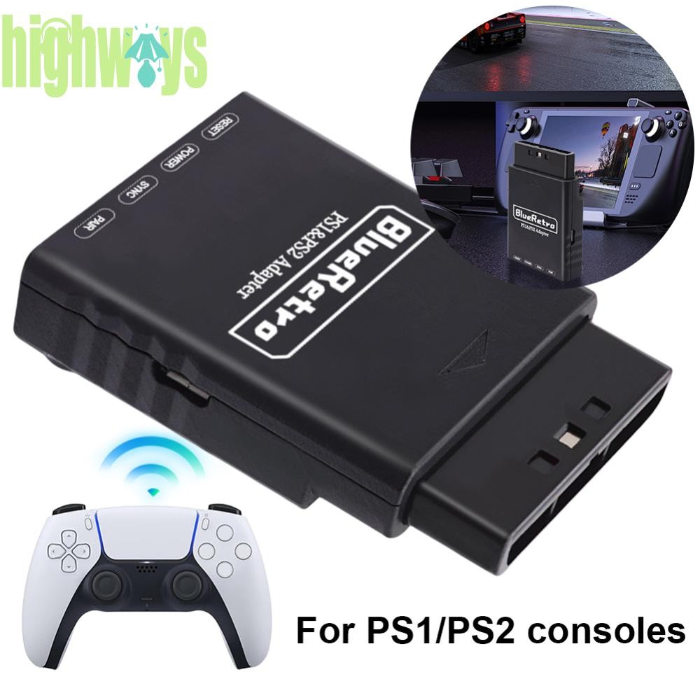 Wireless Controller Receiver Adapter Joystick Adapter for PS2/PS1 Game ...