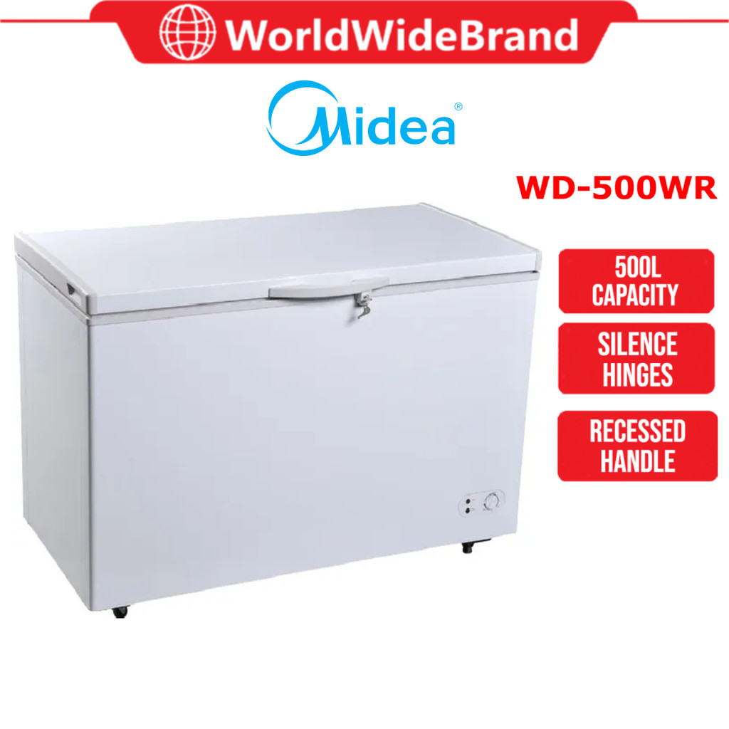 Midea Chest Freezer (500L) WD-500WR WD-500WR | Shopee Malaysia