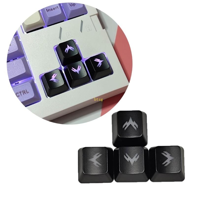 BT WASD Direction Keycaps for Gaming Mechanical Keyboard ABS Backlit ...