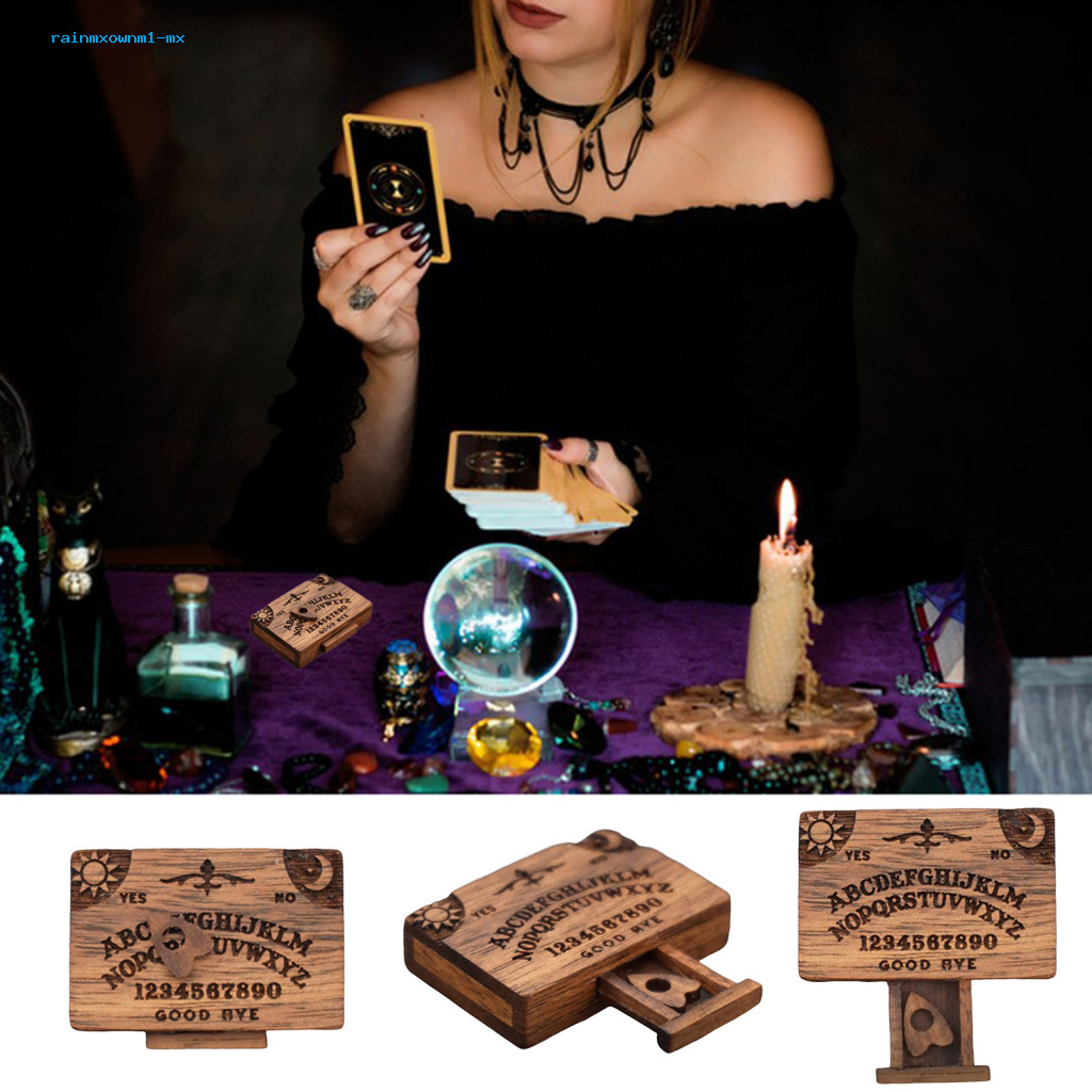 Miniature Ouija Board Sturdy Wood Ornament Vintage Ouija Board with ...