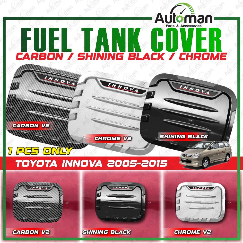 Toyota Innova 2005 - 2015 Fuel Tank Cover Fuel Cap Trim Protector ...