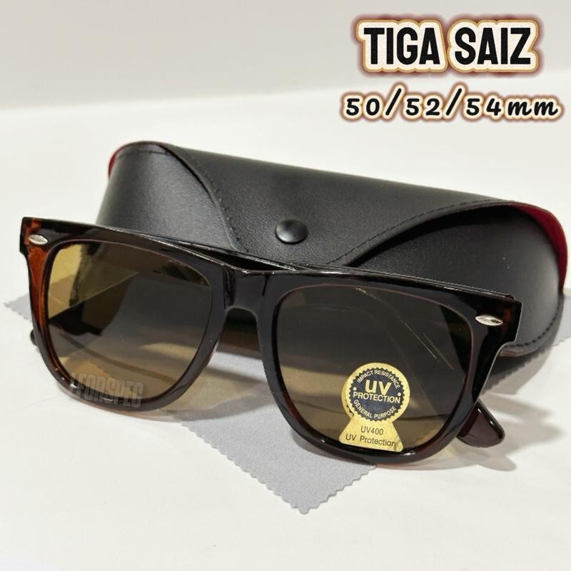 KACA MATA rb READY STOCK 2140 glass lens kaca uv400 protection spec ...