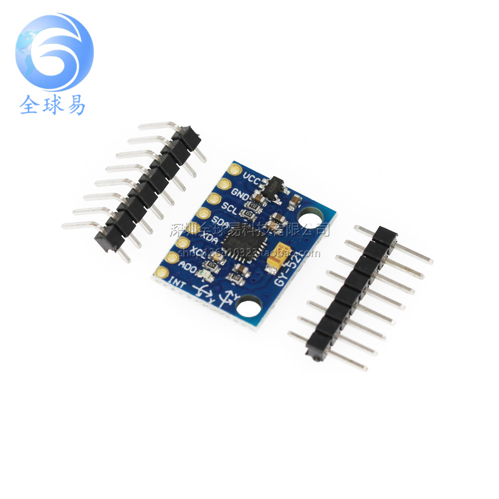 GY-521 MPU-6050 Module Three-Axis Acceleration Gyroscope 6DOF Module ...