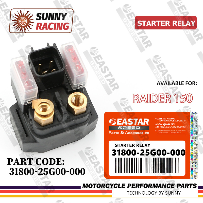belang 150 STARTER RELAY Raider 150 CARB/FI/Satria Fu 150 31800-25G00 ...