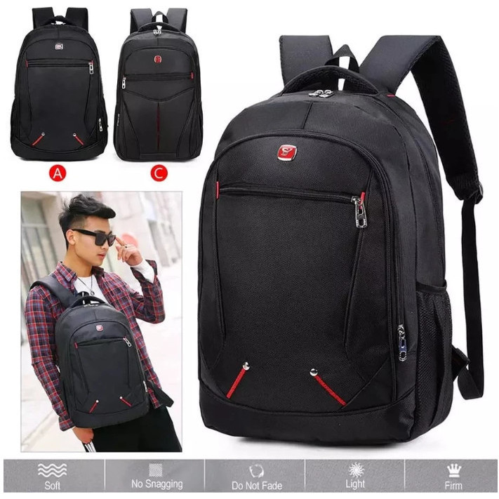 2301/2303/2305 Ready stock 15" inch Laptop Notebook Backpack Travel Bag ...