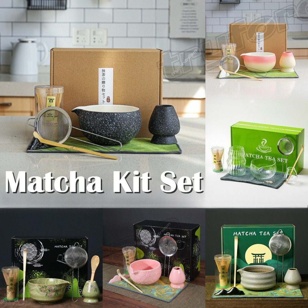 [Local]Matcha Whisk Set,Matcha Set for Ceremony,Matcha Kit Junware ...