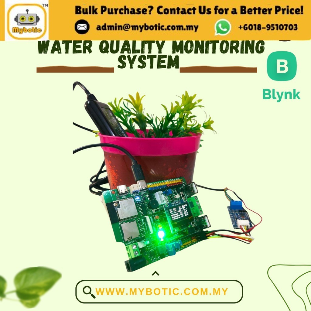 ESP32 STEM RBT PROJECT : IOT SMART AGRICULTURE / WATER QUALITY ...