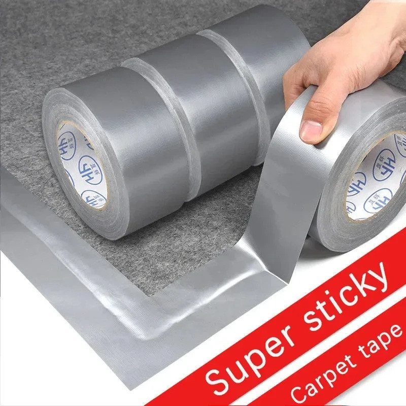 Super Sticky Cloth Duct Tape Carpet Binding Floor Waterproof Heavy Duty ...