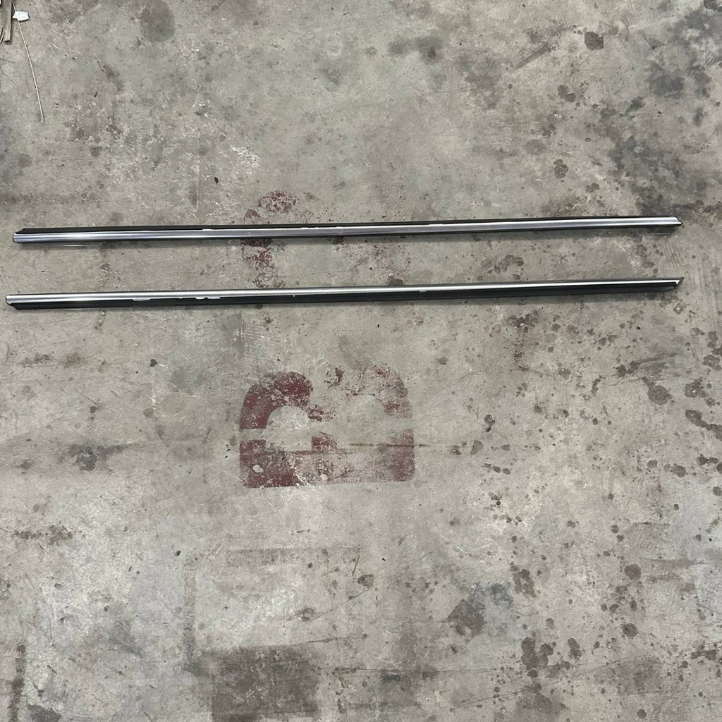 MINI COOPER S R50 R52 R53 CHROME DOOR MOULDING DOOR GLASS OUTER ...