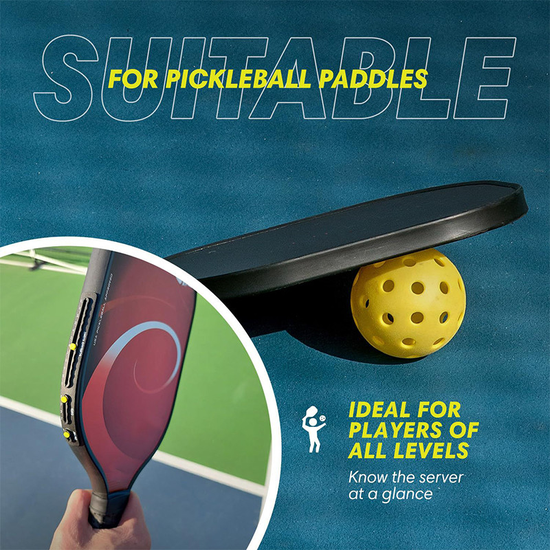 # WBMY # 2 Pcs Portable Pickleball Paddles Scorekeeper Scoring Right ...